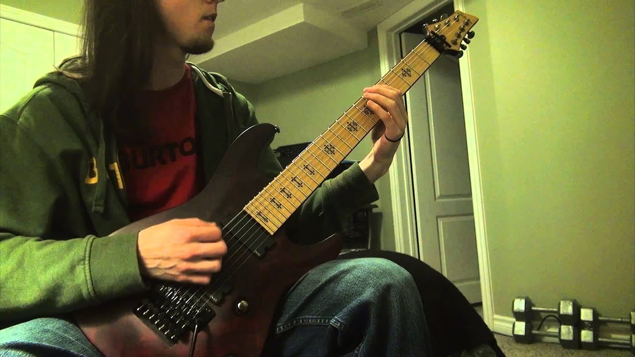 Drop'd (Ab 7 string tone test) - YouTube