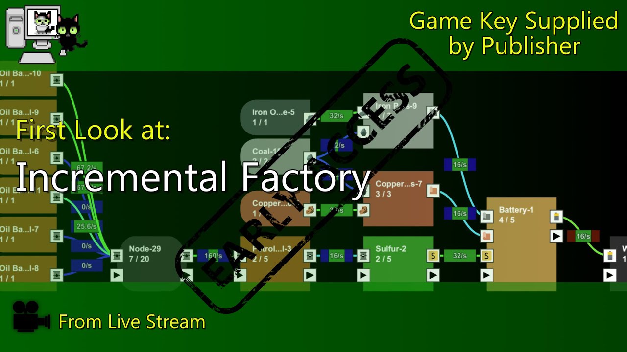 First Look - Incremental Factory (Live Stream) - YouTube