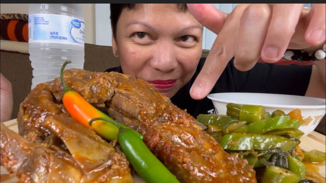 FILIPINO FOOD | PINATISANG BUTO BUTO NG BABOY | PORK BONES IN FISH ...