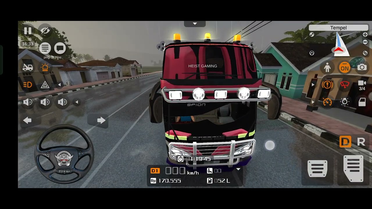Maleo bus simulator game video multiplayer King_Ishwet_gaming VS Heist ...