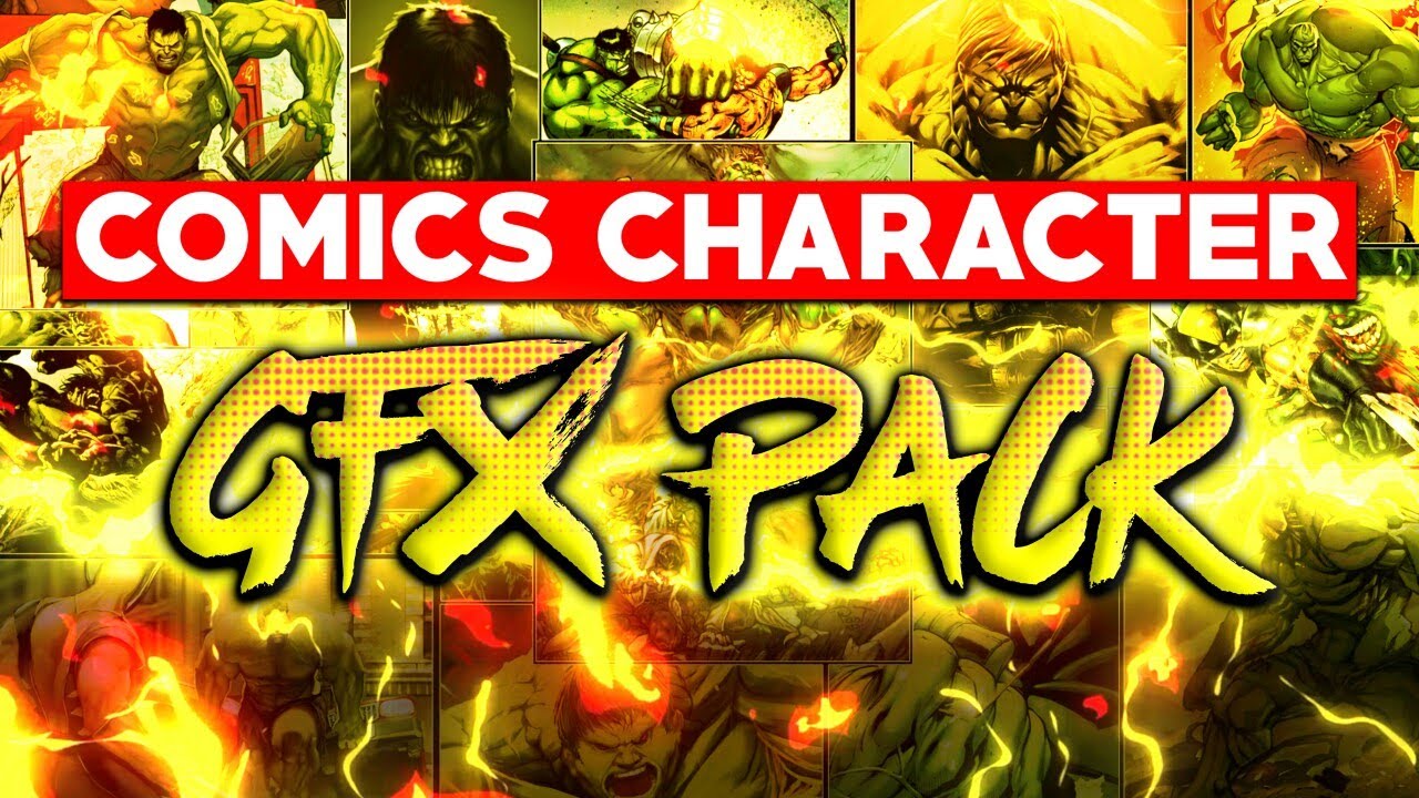 Gfx Pack (Comics Character)[Android/Pc] 🔥🔥 - YouTube