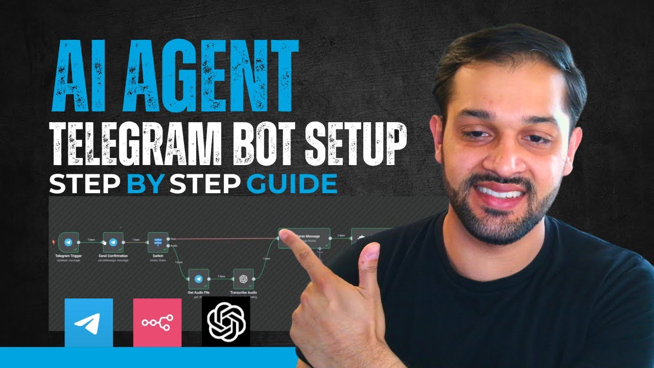 Telegram n8n Bot Setup (Step by Step Guide) - YouTube