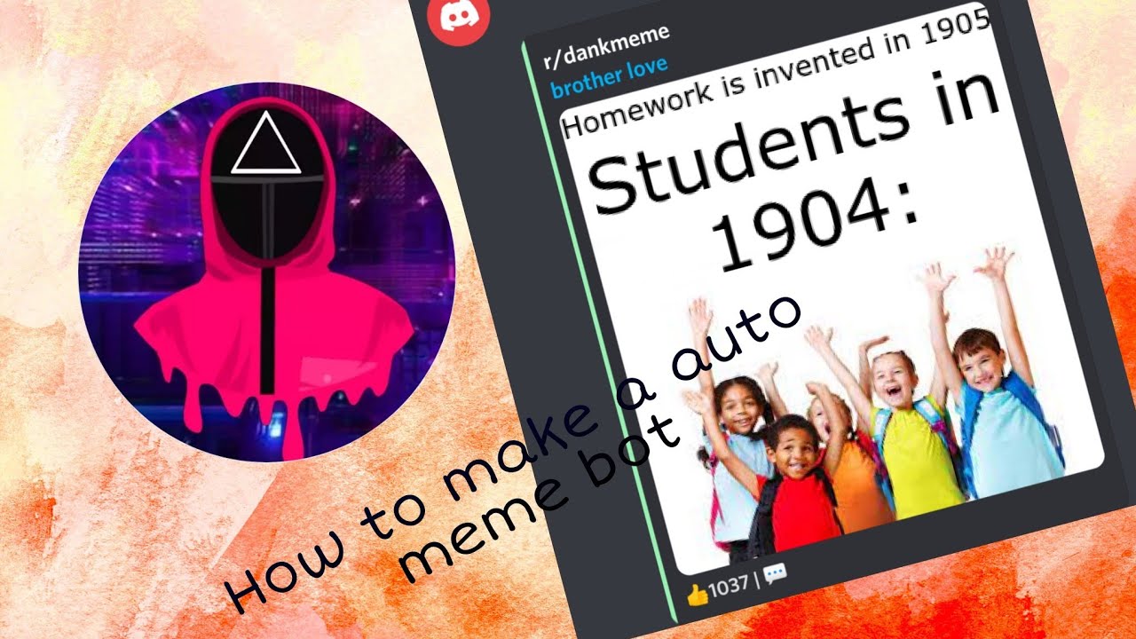 How to make a auto meme bot discord - YouTube