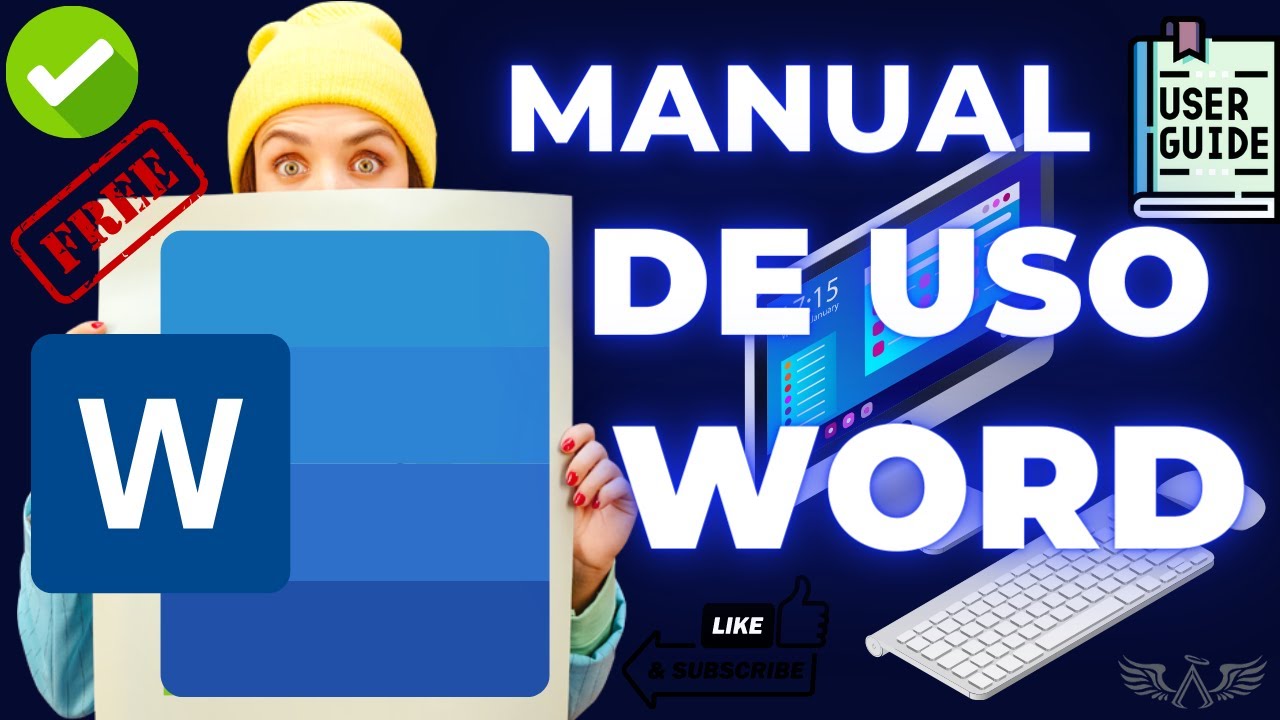 GUIA | MANUAL DE USO WORD | WINDOWS | MAC | OFFICE | GRATIS | 2022 | TENDENCIA | WORD DESDE CERO ...