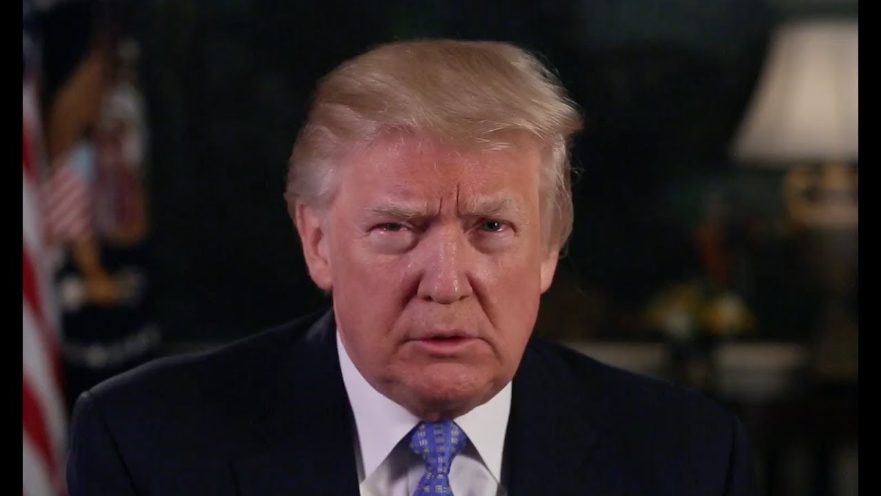 Trump Talks About American Heroes In Weekly Address - YouTube