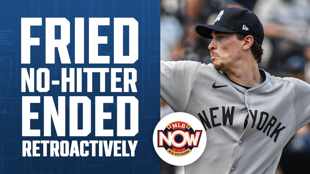 Reacting to the play that ended Max Fried's no-hitter | MLB Now - YouTube