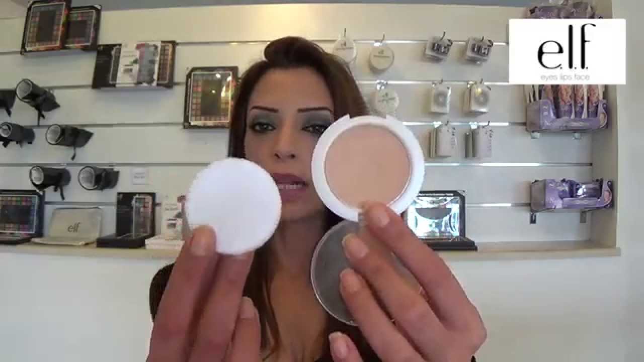 elf La Clarifying Pressed Powder - YouTube