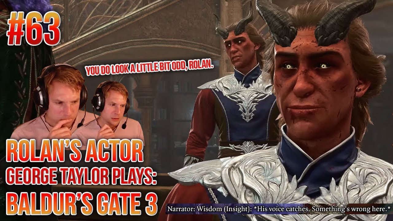 George Taylor plays Baldurs Gate 3 - Rolanda Rides Again! Part 63 - YouTube