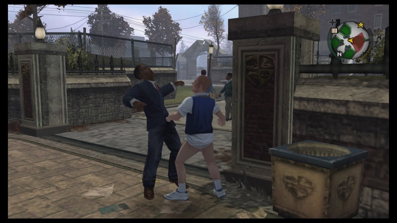 Bully - Knocking Out 2 Prefects Without Running Or Hiding - YouTube