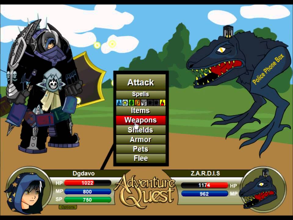 Adventure Quest: New Building Trumpha weapon showcase - YouTube