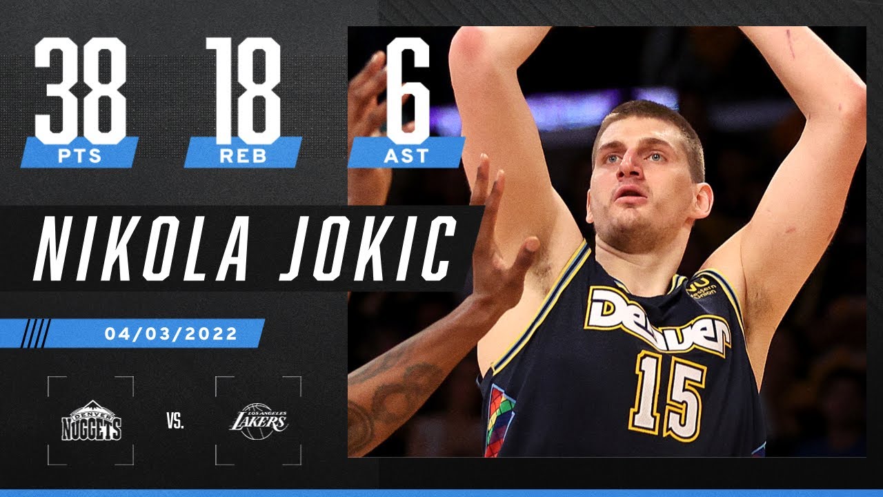 Nikola Jokic DOES IT ALL! 🤯 Posts LEAGUE-LEADING 64th double-double of ...