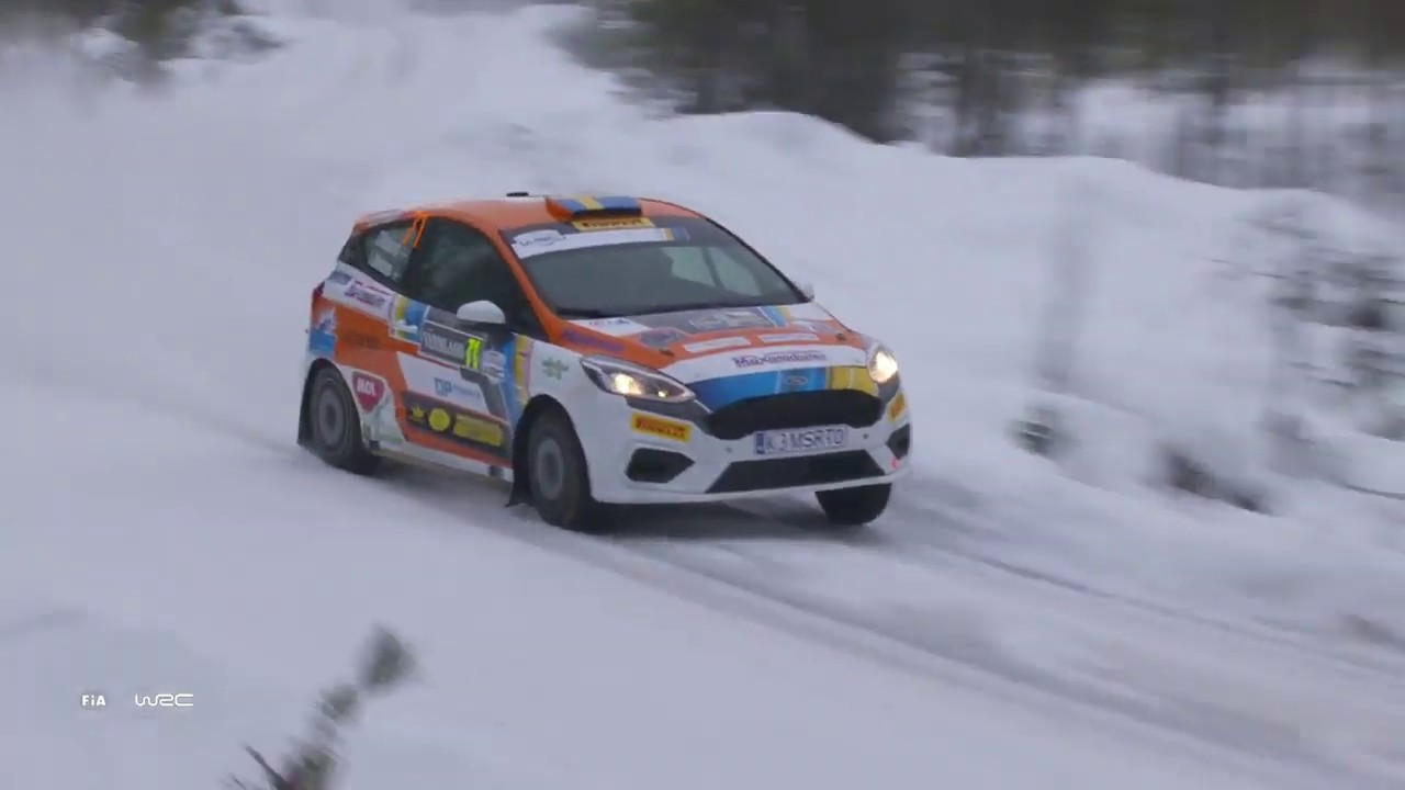 Junior WRC - Rally Sweden 2019: Highlights SUNDAY - YouTube