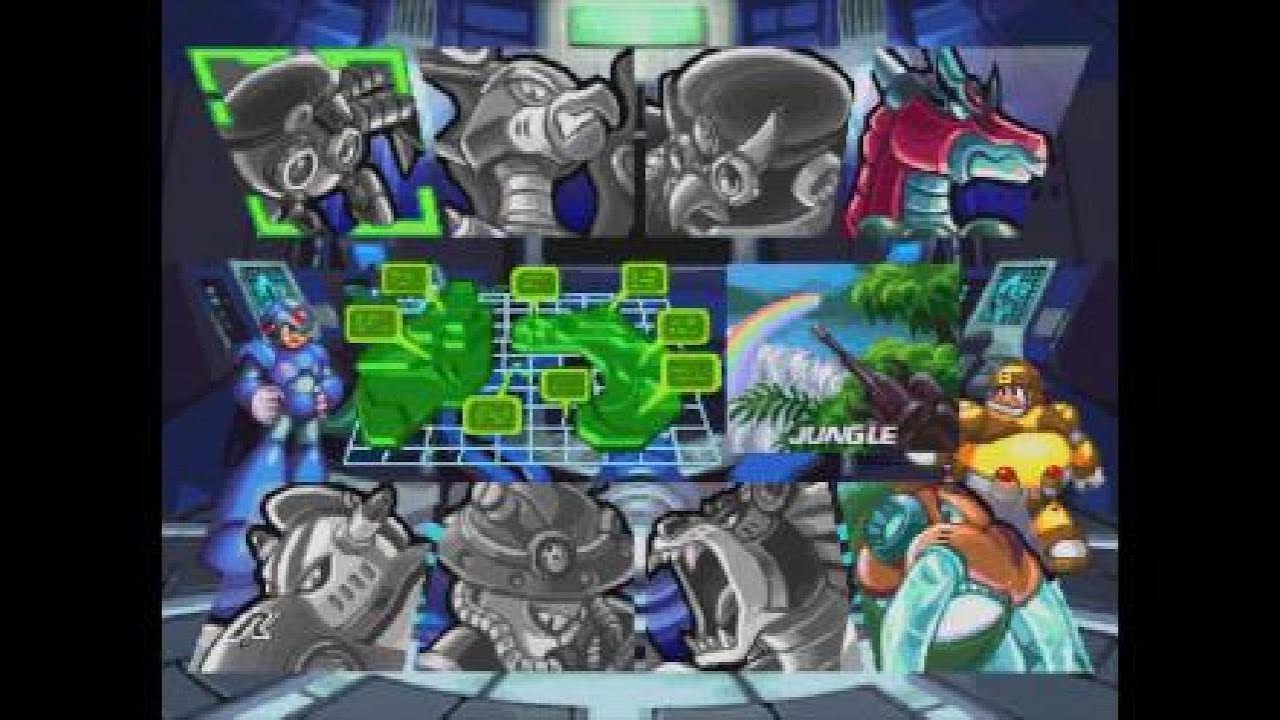 Mega Man X4 (X) Frost Walrus Stage - YouTube