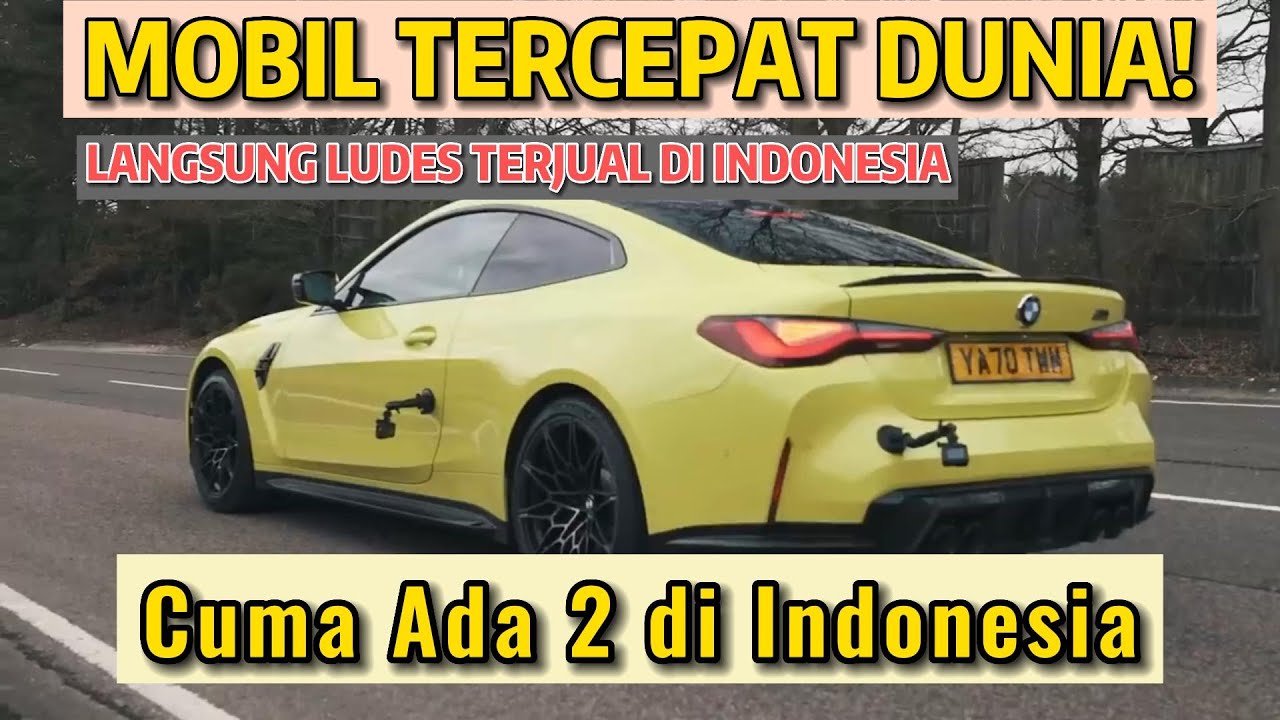 BMW M4 CSL - Ludes Terjual di Indonesia (Mobil Tercepat Dunia) - YouTube