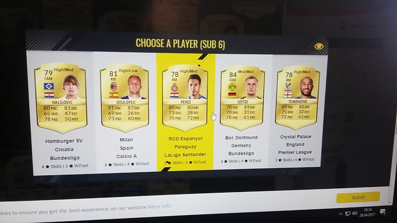Fut Draft 17 paket açtık/#1 - YouTube