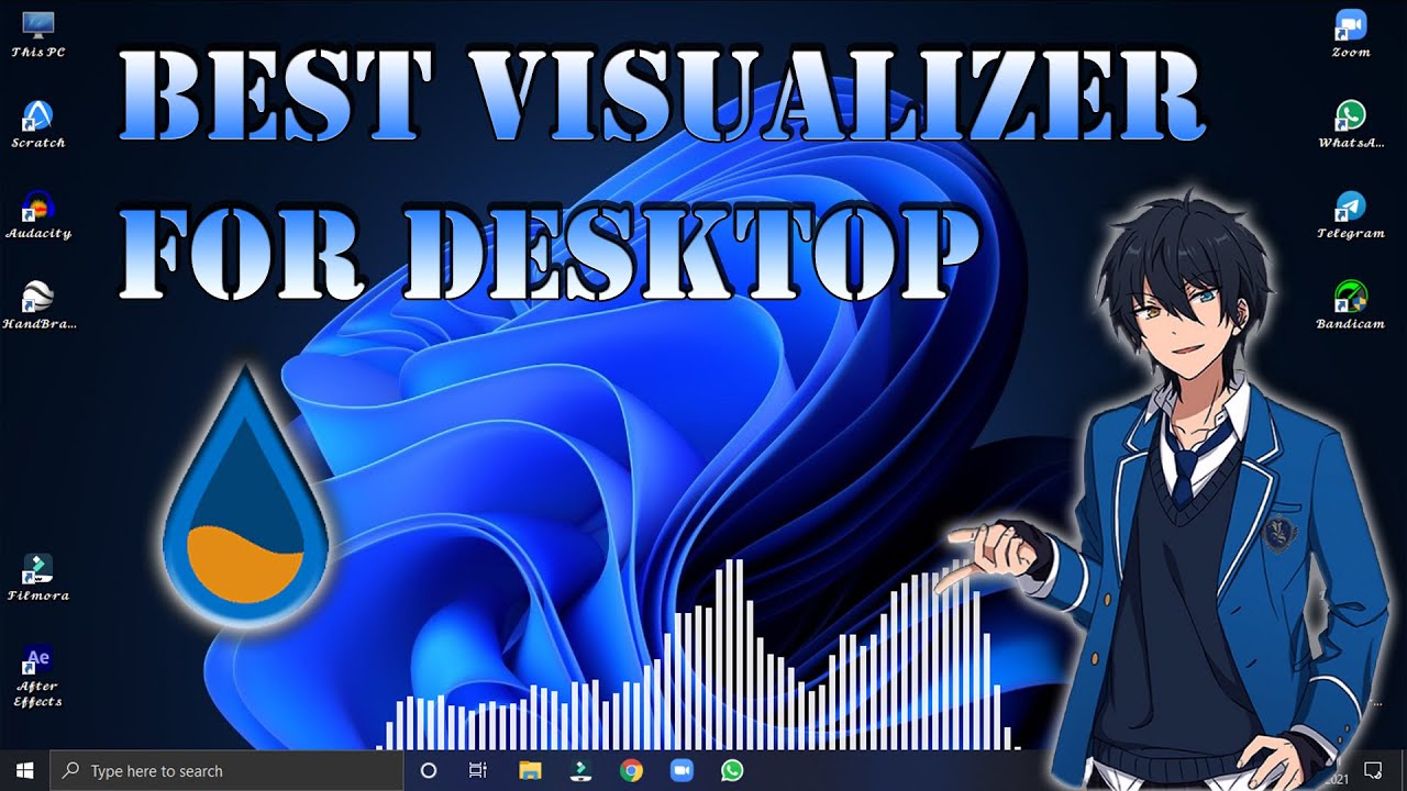 How To Add Visualizer For Desktop Using Rainmeter | Desktop ...