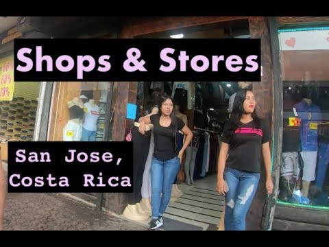🔴 San Jose, Costa Rica: Shops & Stores (2019) - YouTube