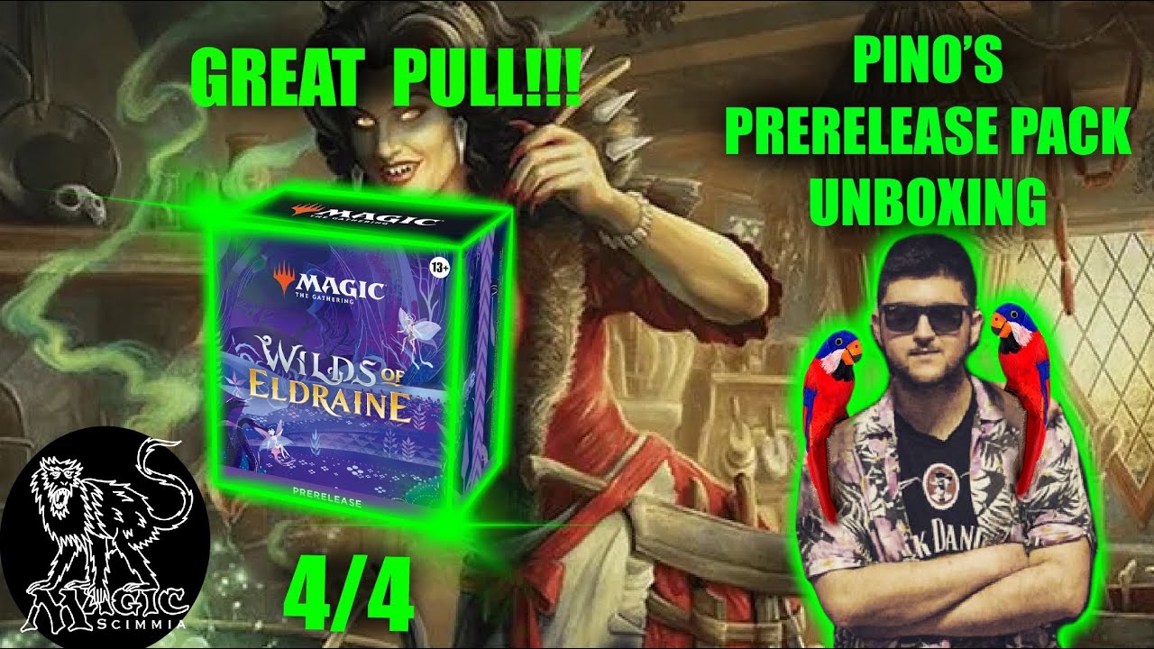 Prerelease Pack unboxing - Wild of Eldraine - Terre selvagge di Eldraine - Mtg - Great Pull ...