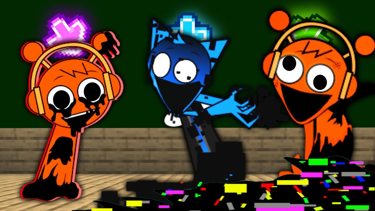 INCREDIBOX SPRUNKI Pibby Glitched, Simpsons | FNF Character Test ...