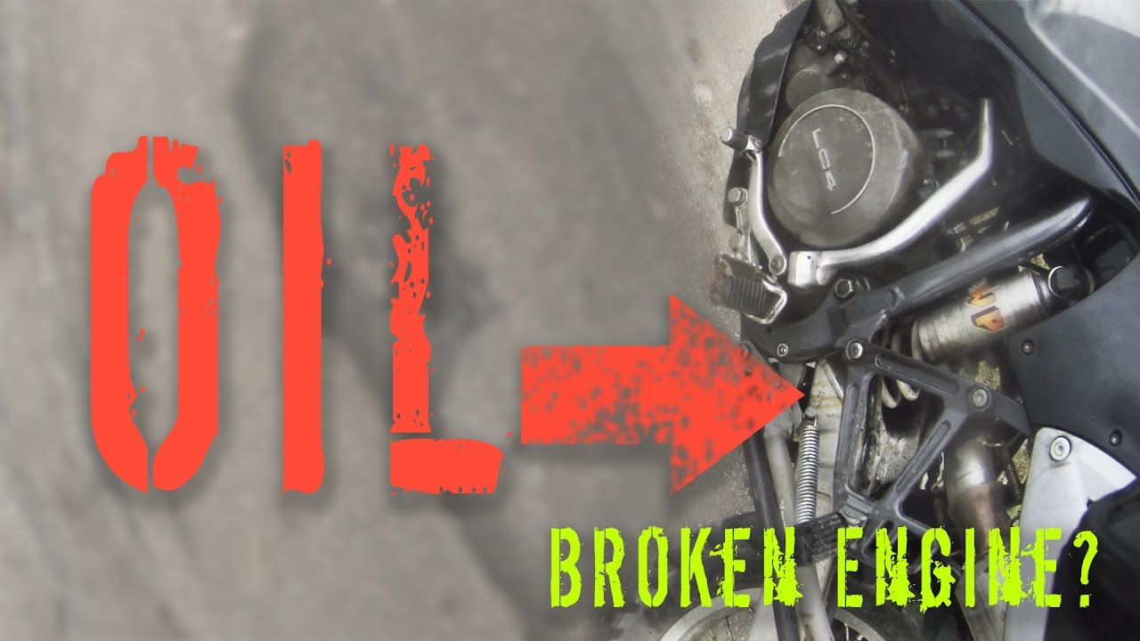 I thought I broke my KTM LC4 engine again. - YouTube
