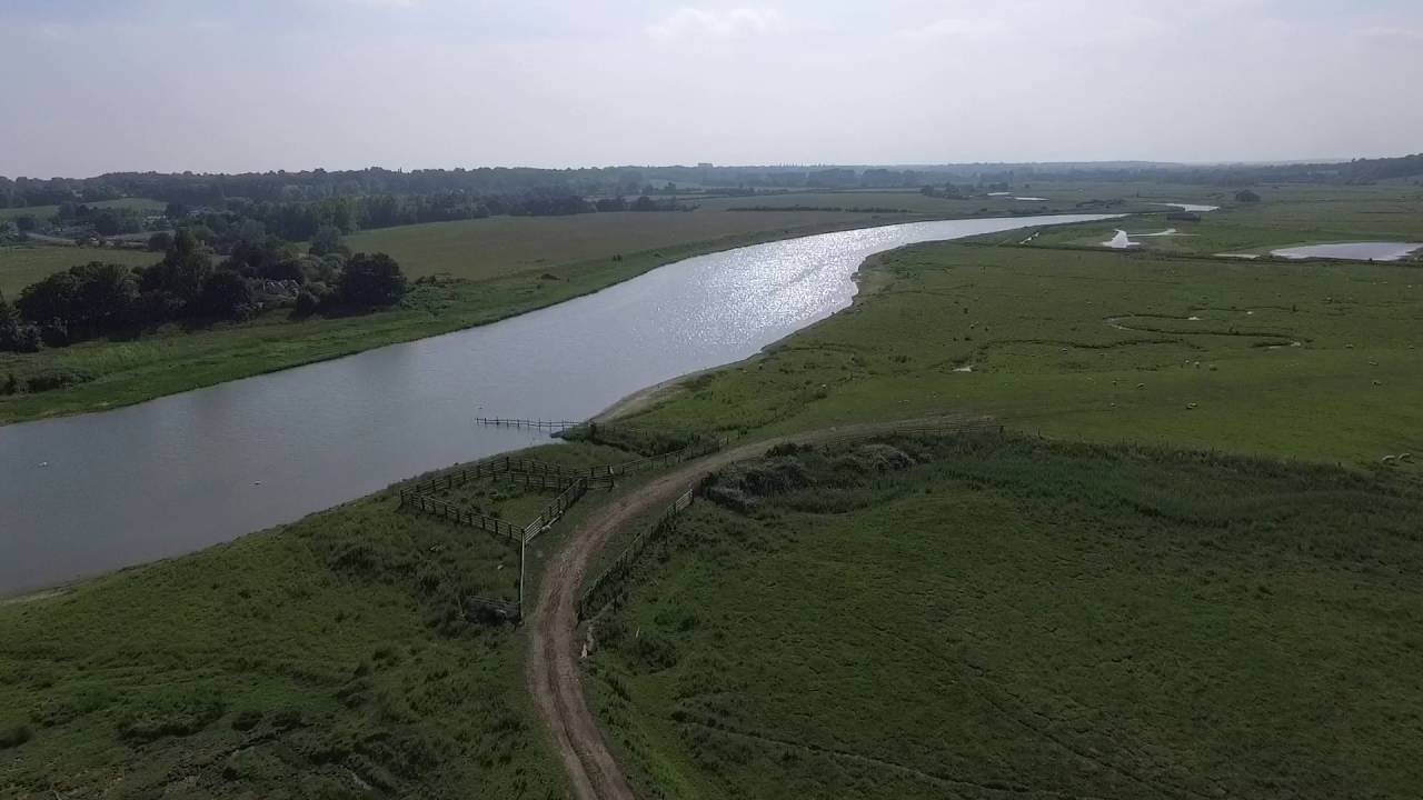 DJI Phantom 3 Advanced - The White Bridge - Manningtree - YouTube