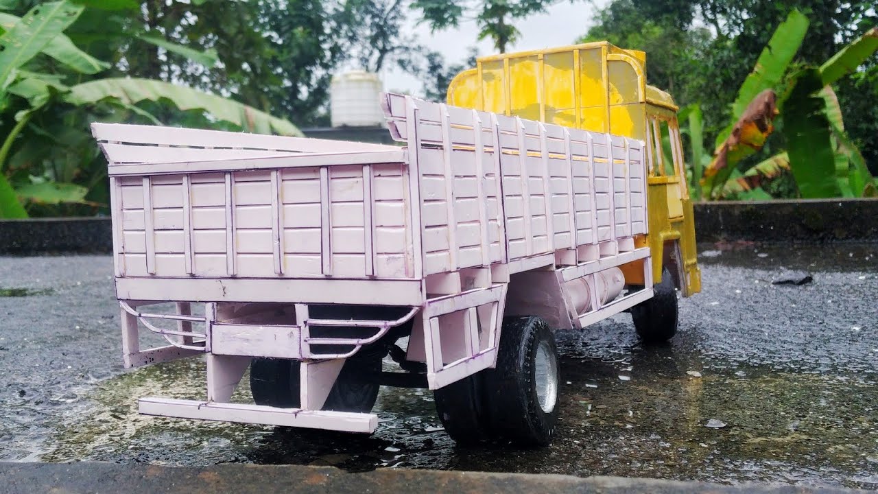 Miniature Lorry/ ASHOKLEYLAND MODEL/ MAKING VIDEO PART - 2/VP ...