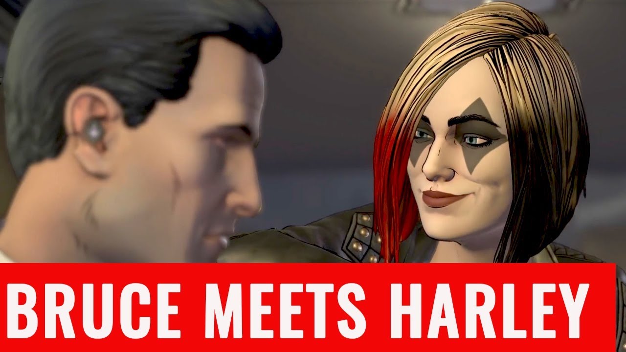 BRUCE WAYNE MEET HARLEY QUINN - Batman Telltale Enemy Within Episode 2 ...