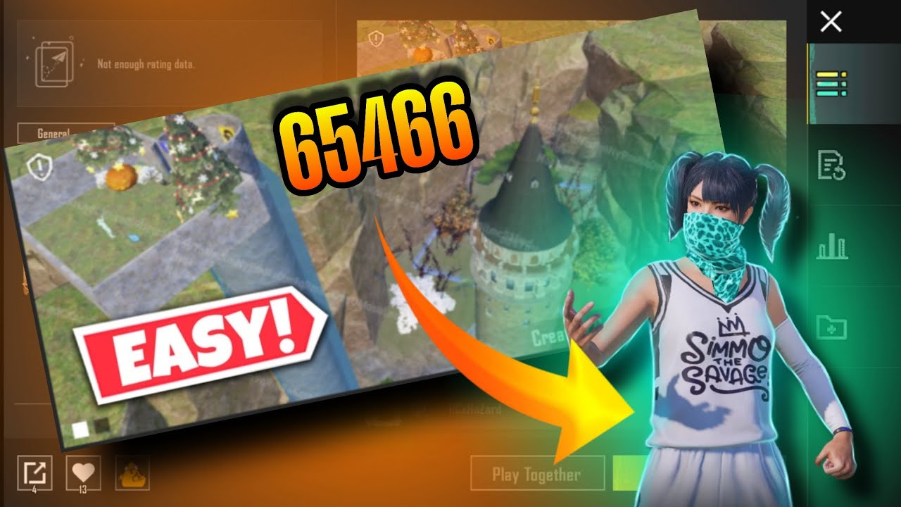 Wowmode bgmi 65466 ||adventure in heaven Island 🏝️ 2 Parkour ...