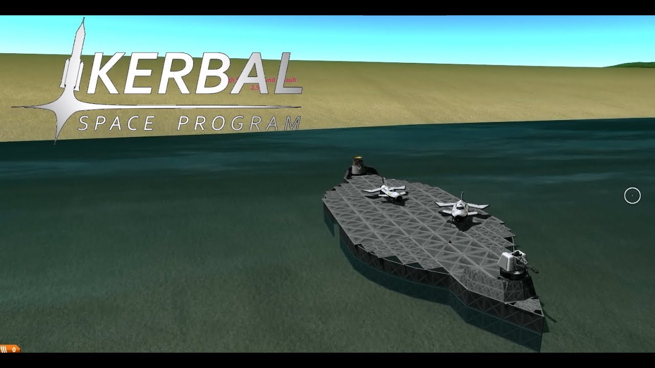 BD Armory, Aircraft Carrier, Kerbal Space Program - YouTube