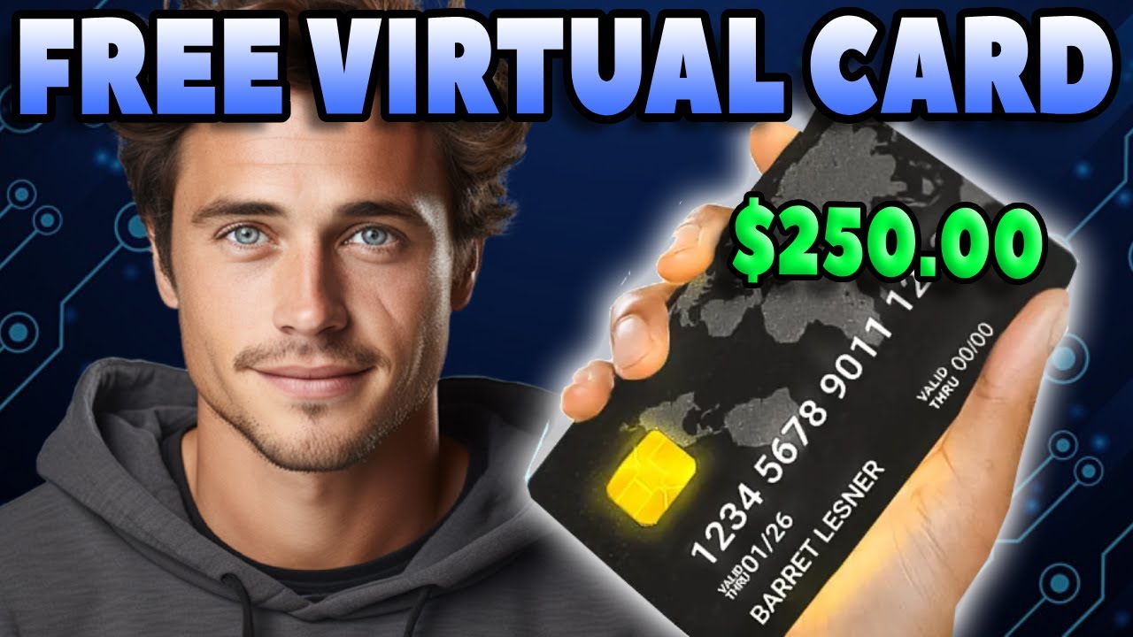 How to get FREE Virtual Credit Cards in 2024 💳 $250 Free VISA Gift Card ...
