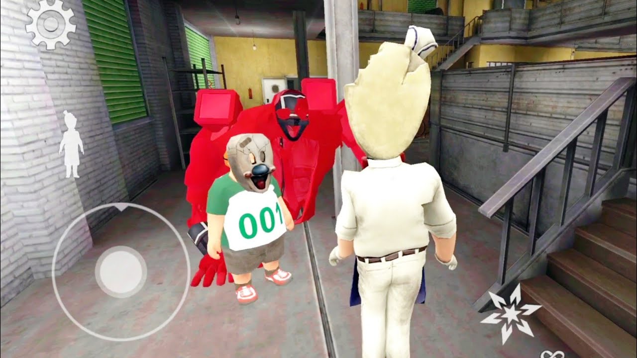 Playing As Rod In Ice Scream 8 Squid Game Mod Full Gameplay - YouTube