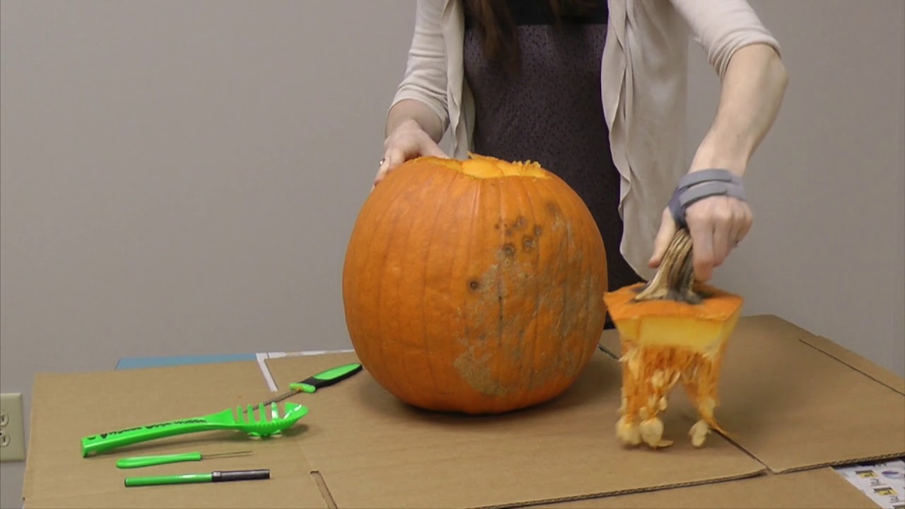 Pumpkin Carving Safety Tips - YouTube