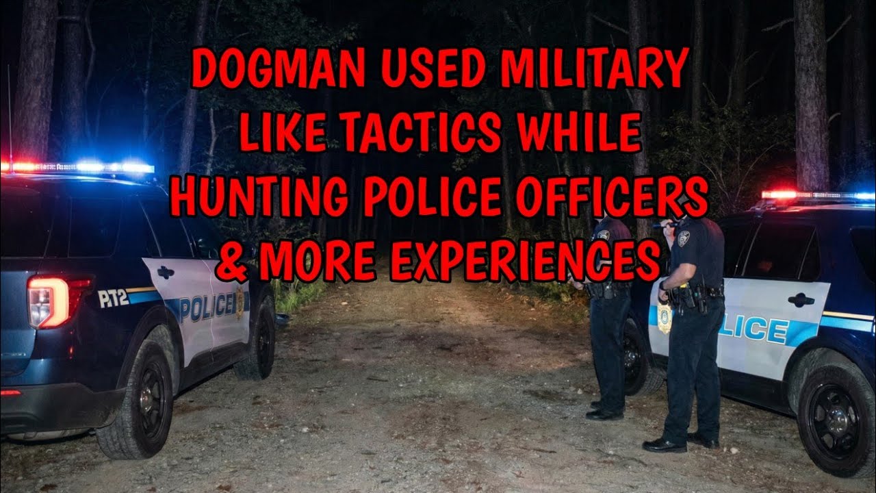 DOGMAN USED MILITARY LIKE TACTICS WHILE HUNTING POLICE OFFICERS & MORE ...
