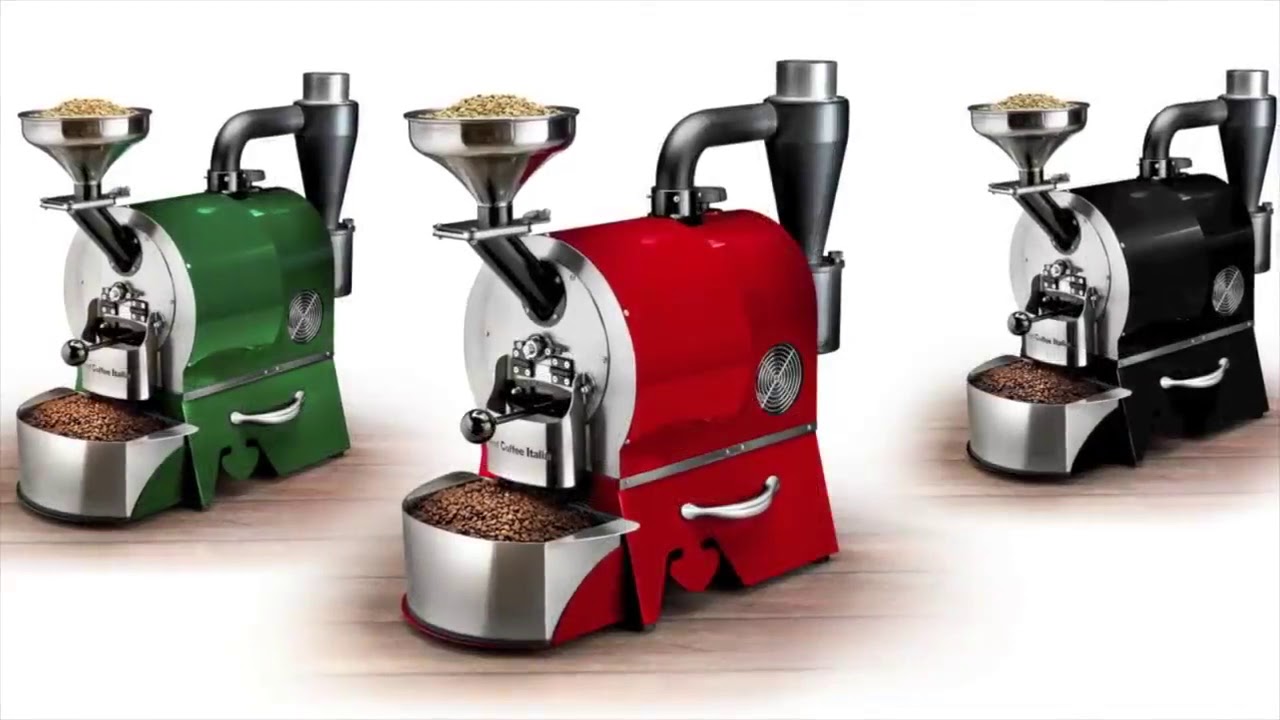 Gemma Coffee Roaster, 100% Made in Italy - YouTube