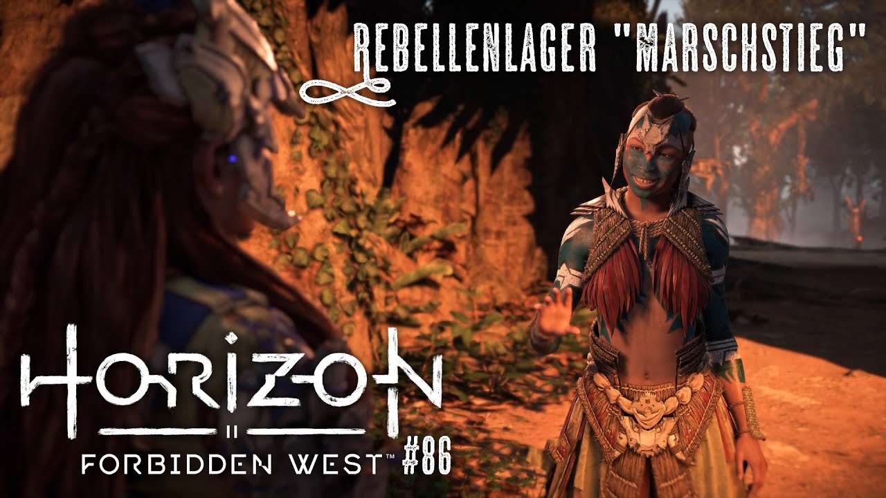 Horizon Forbidden West #86 - Rebellenlager "Marschstieg" - Walkthrough ...