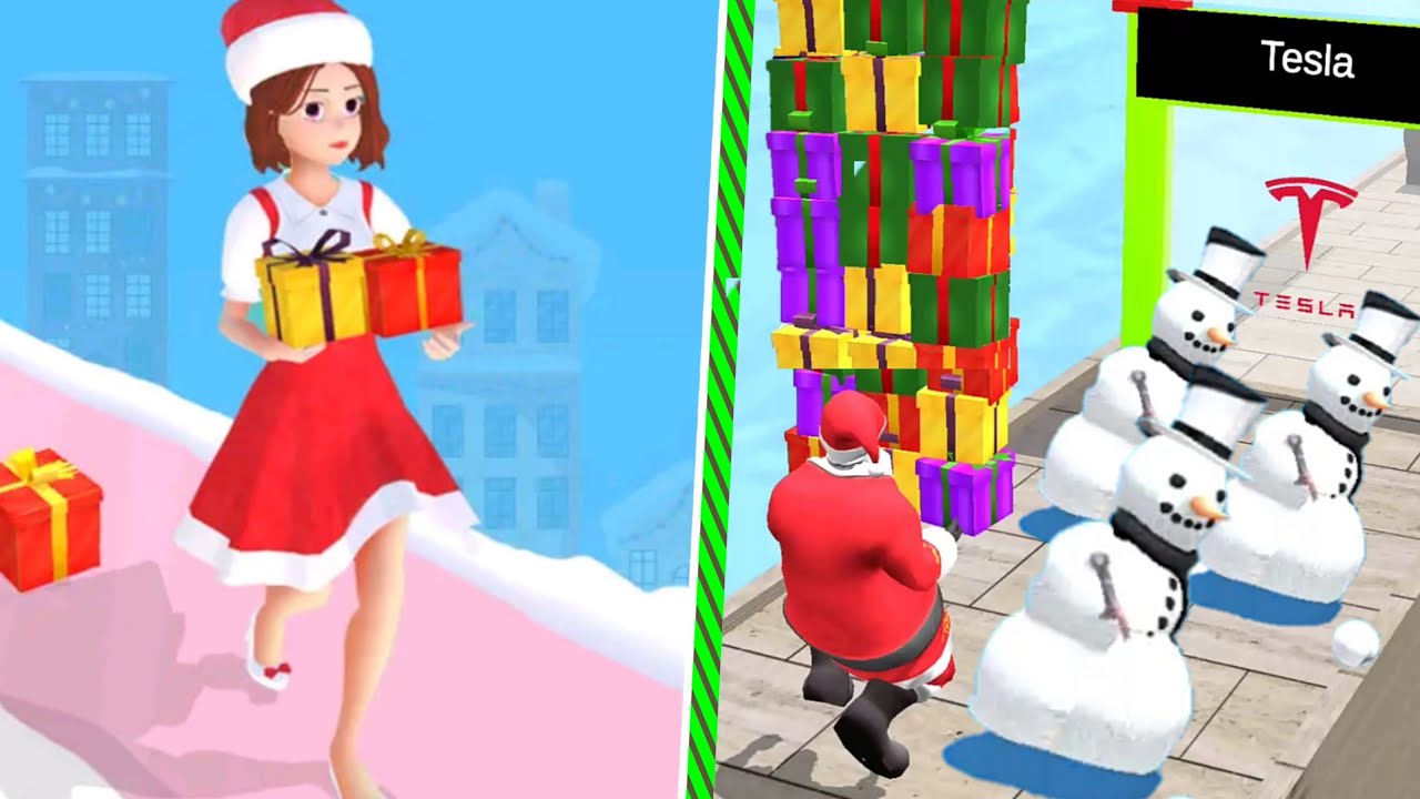 Noel Run 🌈🎅🤣 SPECIAL CHRISTMAS !! All levels gameplay android, iOS New ...