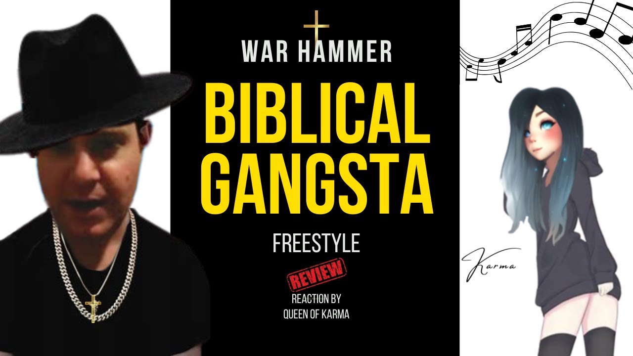 WAR HAMMER IS A BIBLICAL GANGSTA | BAD RAP SONG REACT - YouTube