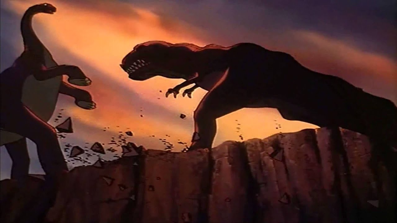 Copy of Land Before Time Sharptooth attack and Earthquake2245 - YouTube