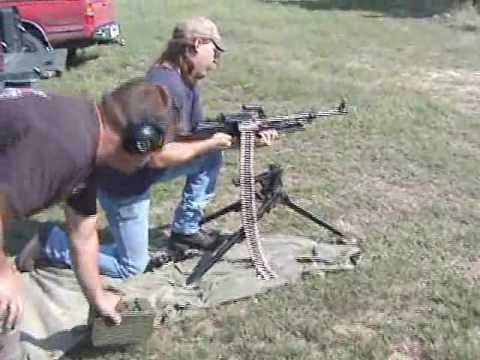 PKM Semiauto prototype test fire - YouTube