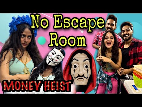 Escape rooms |No Escape | money Heist |mystery rooms in mumbai - YouTube