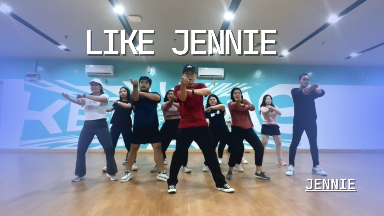 JENNIE - like JENNIE | Easy Dance Choreography - YouTube