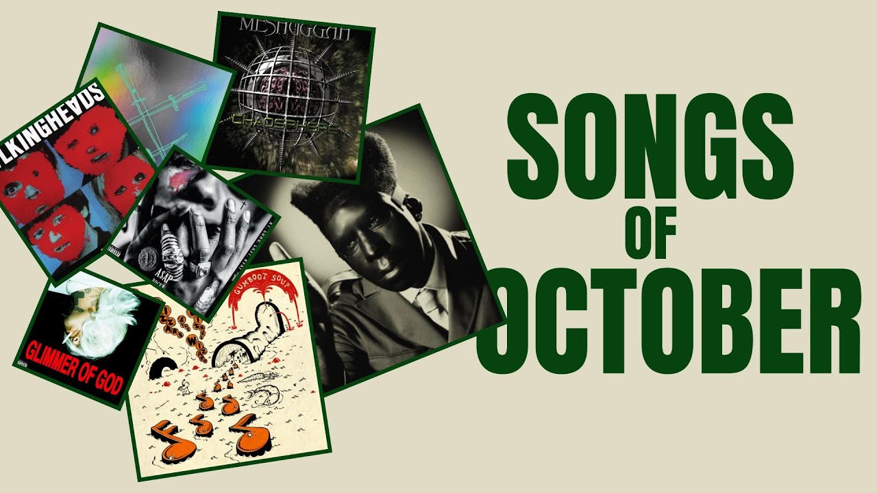 my 25 most listened songs in october - YouTube