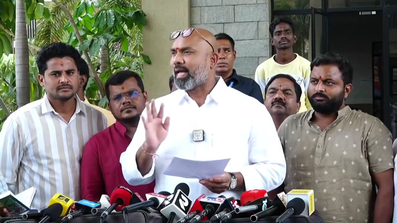 MP Arvind Dharmapuri Pressmeet - YouTube