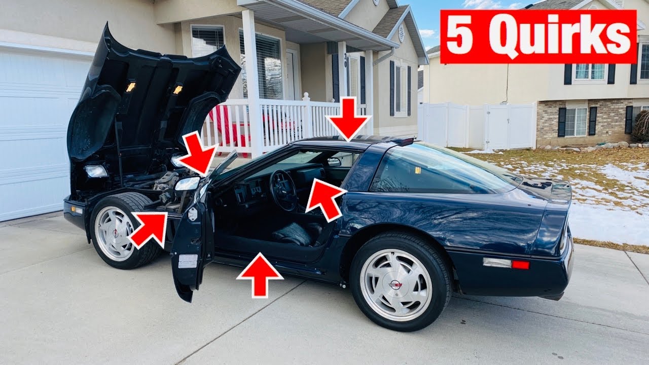 5 QUIRKS OF THE C4 CORVETTE - YouTube