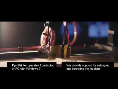 CNC woodburner Pyroprinter CNC Pyrography machine - YouTube