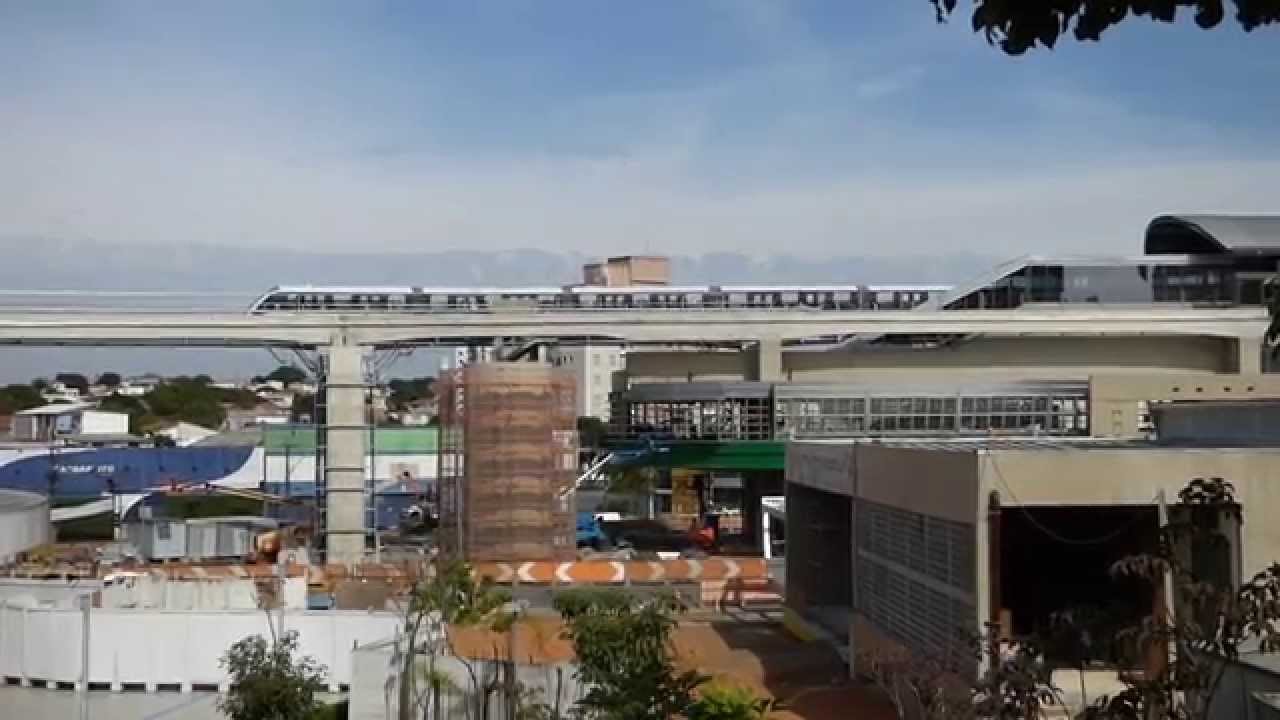 Bombardier Innovia 300 monorail - VPM departure - YouTube