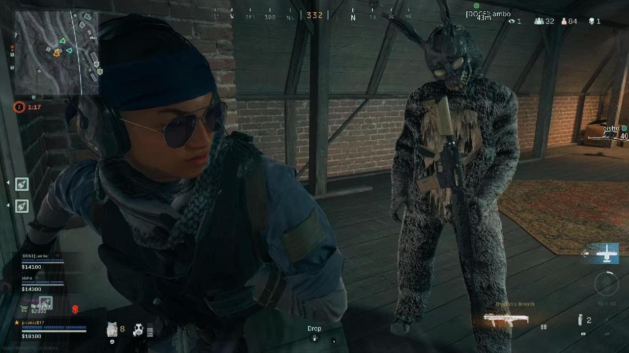 Frank the Rabbit Awesome Assassination Warzone - YouTube