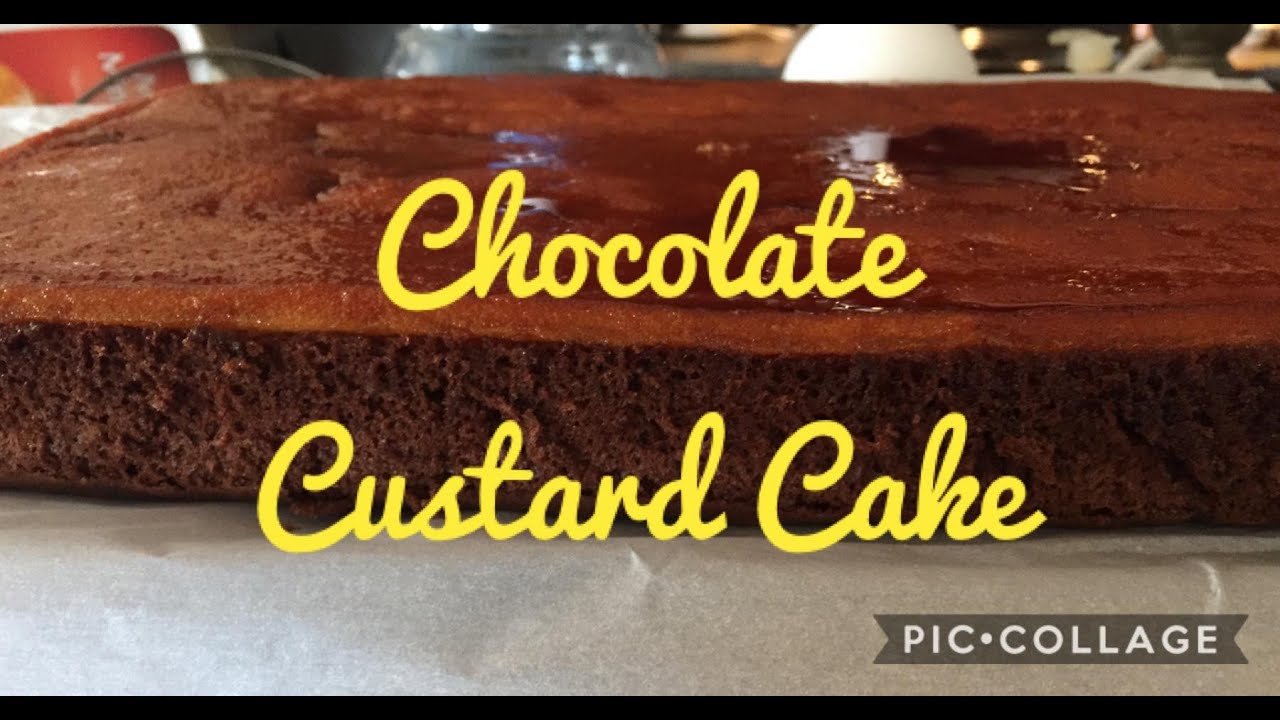 Custard Chocolate Cake / Mama G Kitchen - YouTube
