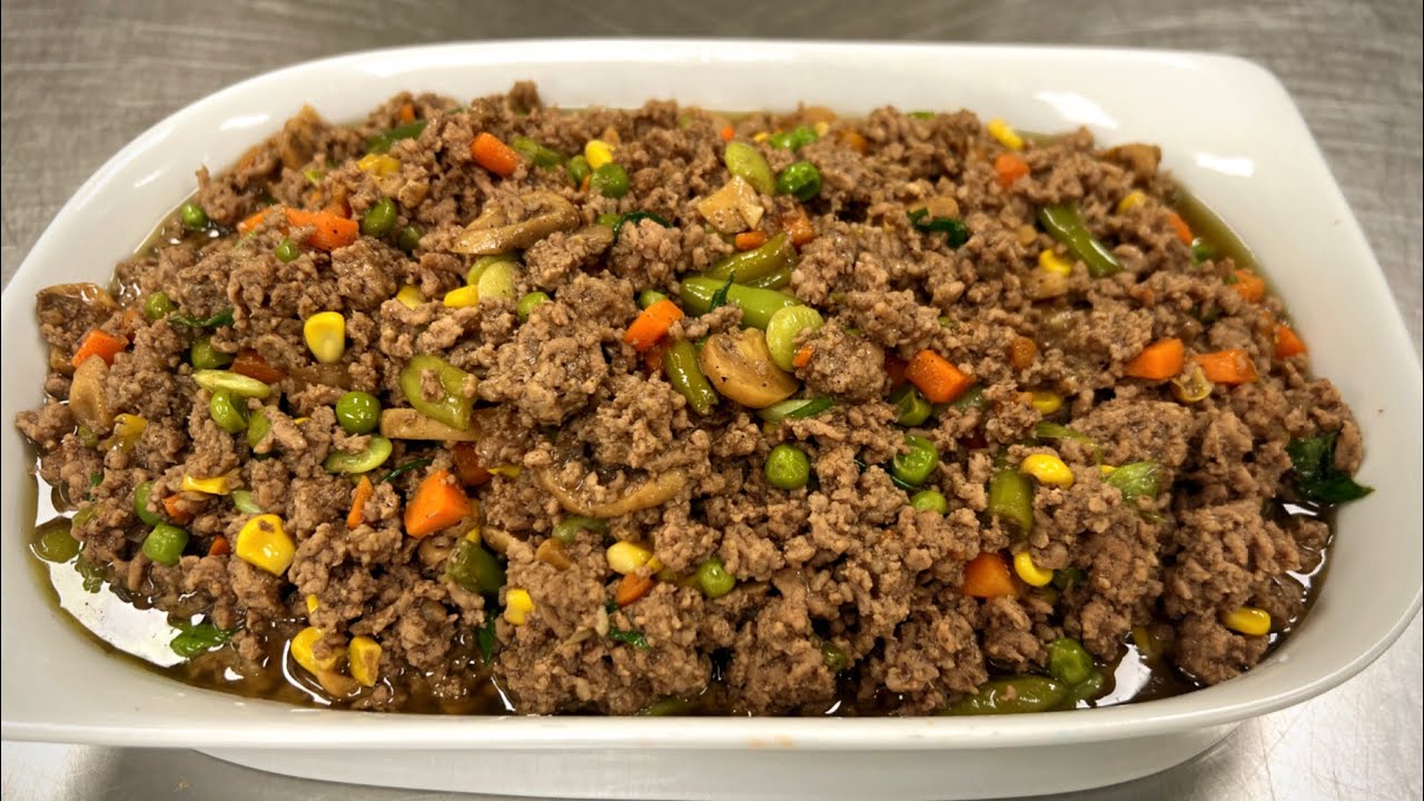 Braised Minced Pork and Beef Recipe (30 minute dinner) - YouTube