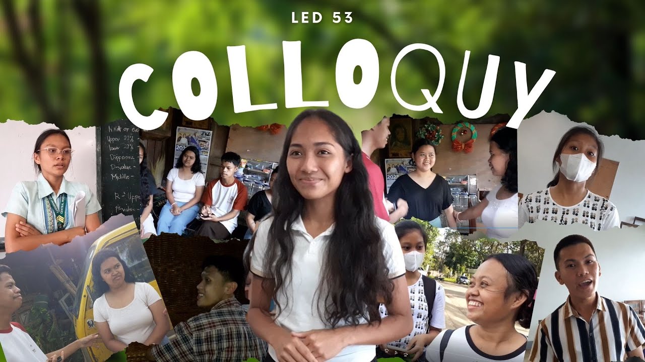 COLLOQUY: LED 53 Performance-based Final Examination - YouTube